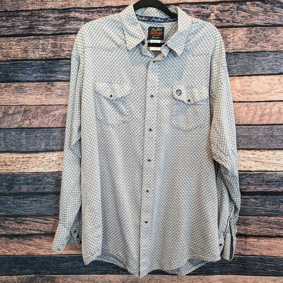 Wrangler | Shirts | Wrangler George Strait Troubadour Xxl | Poshmark